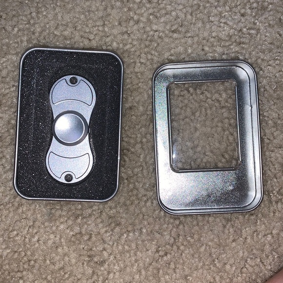 Other | Rare Silver Fidget Spinner | Poshmark